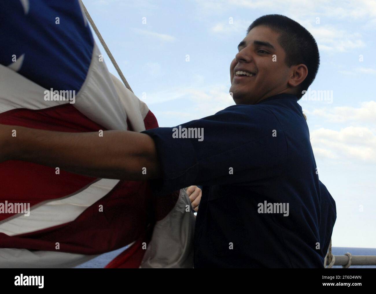 USS Carter Hall action Stock Photo - Alamy