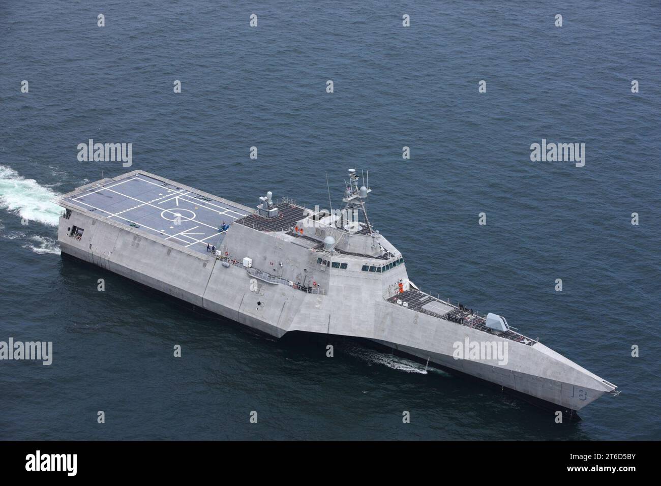 USS Charleston (LCS-18) in acceptance trials - 1 Stock Photo - Alamy