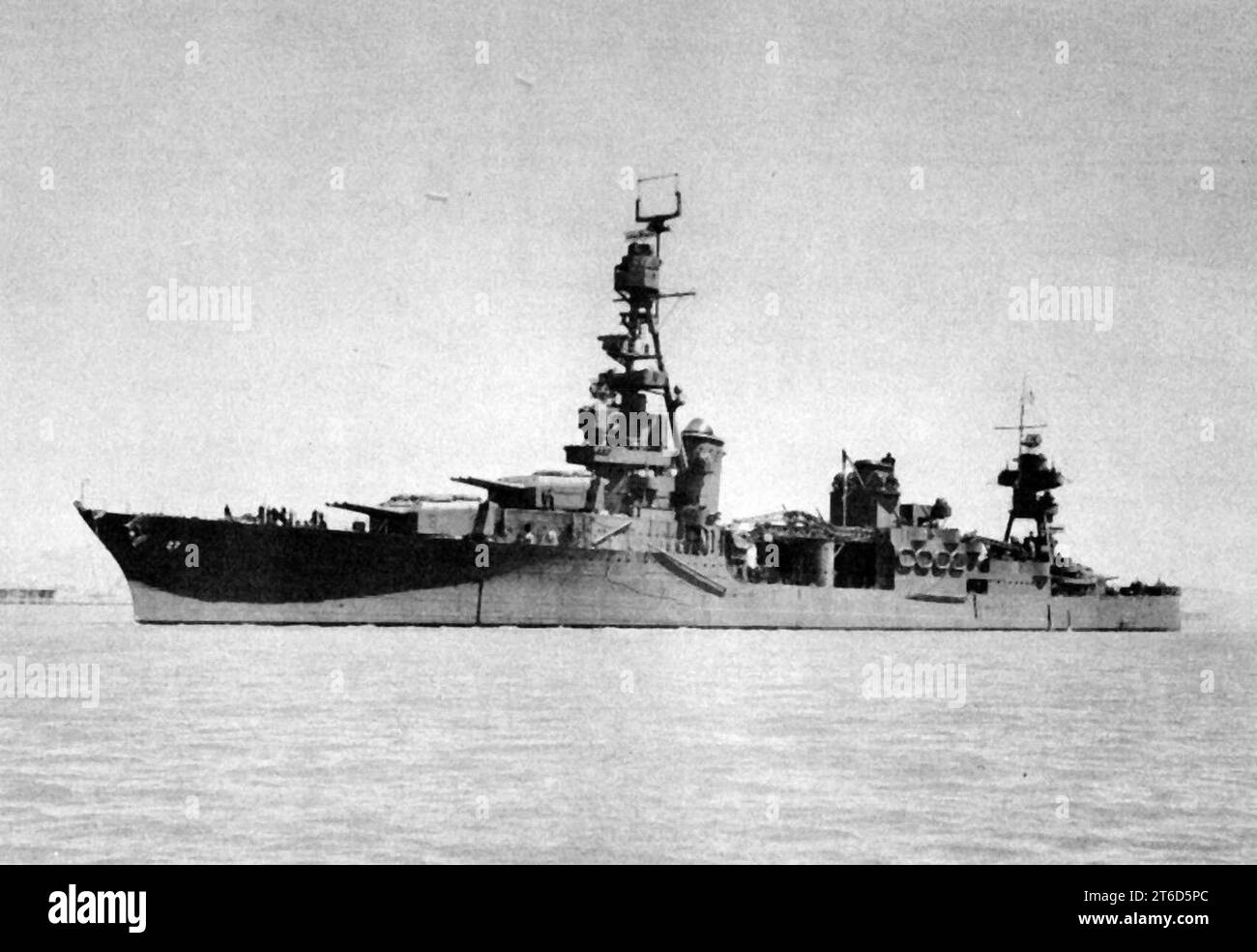 USS Chester (CA-27) Aug 1942 Stock Photo - Alamy
