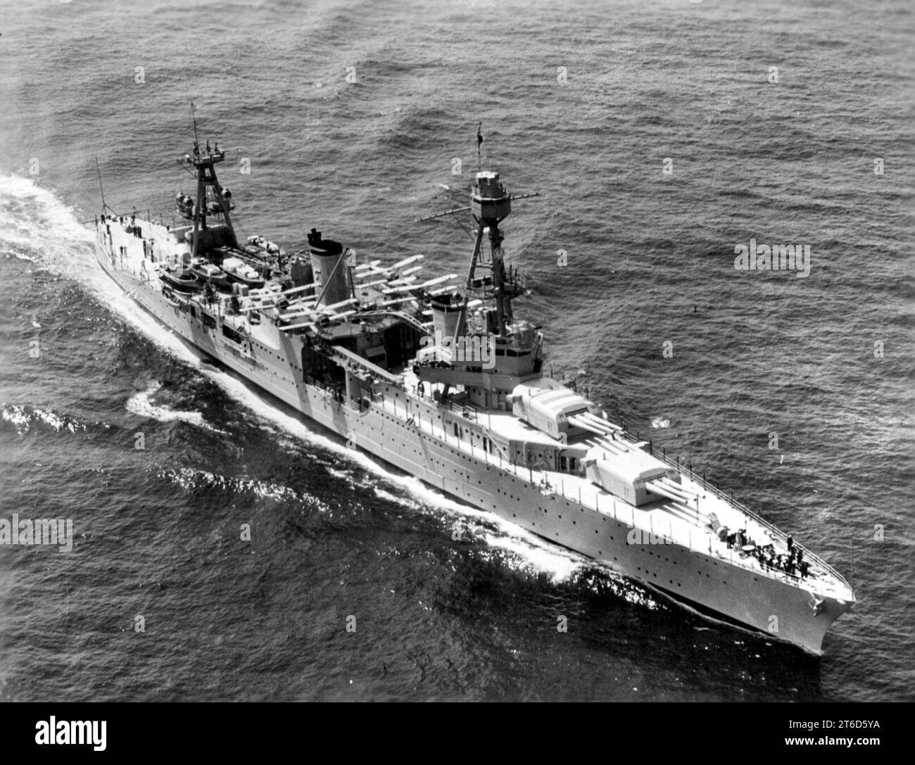 USS Chicago (CA-29) underway off New York City on 31 May 1934 Stock ...