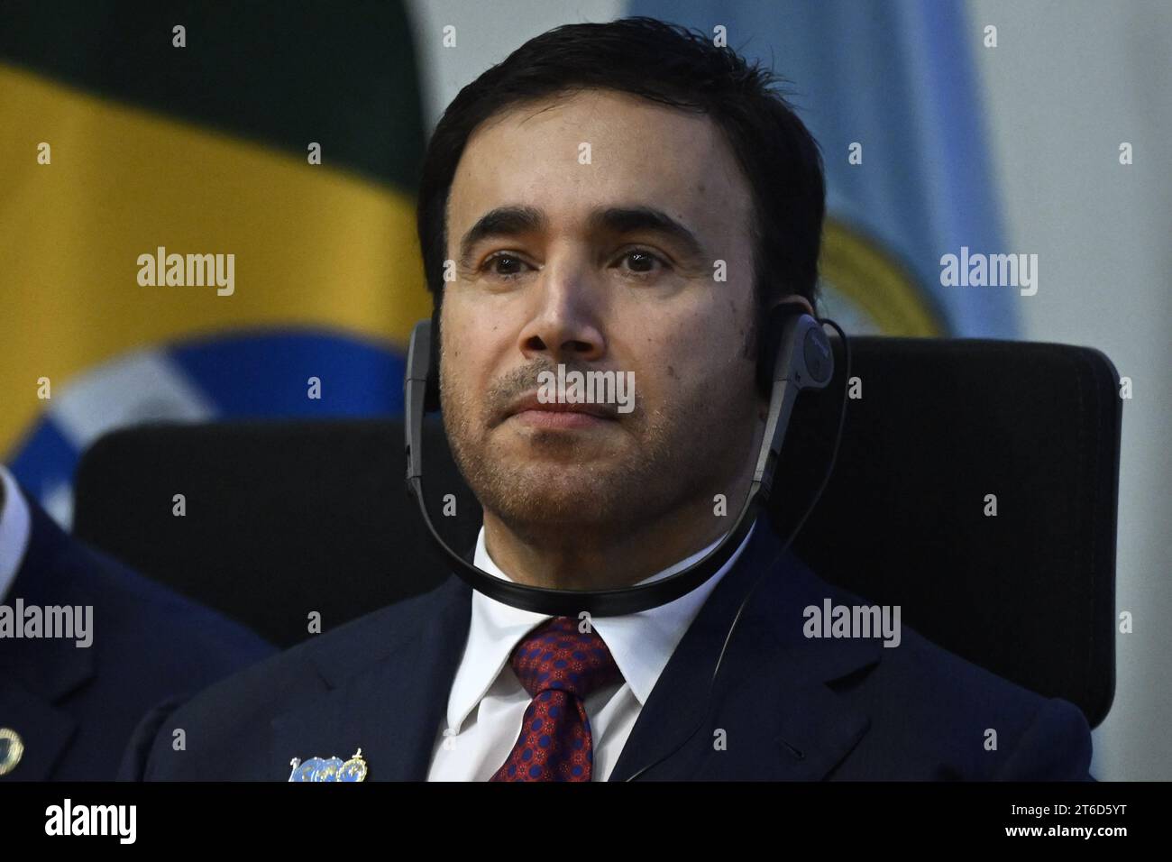 DF - BRASILIA - 11/09/2023 - BRASILIA, SIGNING OF THE AMERIPOL CONSTITUTION TREATY - Ahmed Naser ...