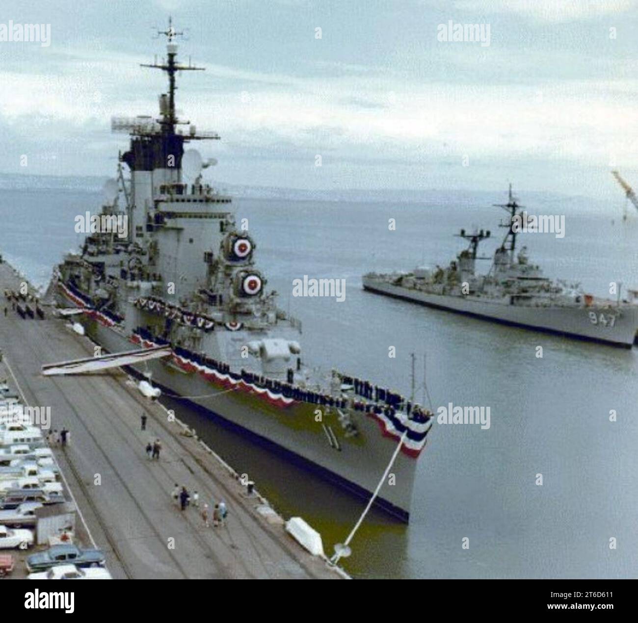USS Chicago CG-11 commissioning 1964 Stock Photo - Alamy