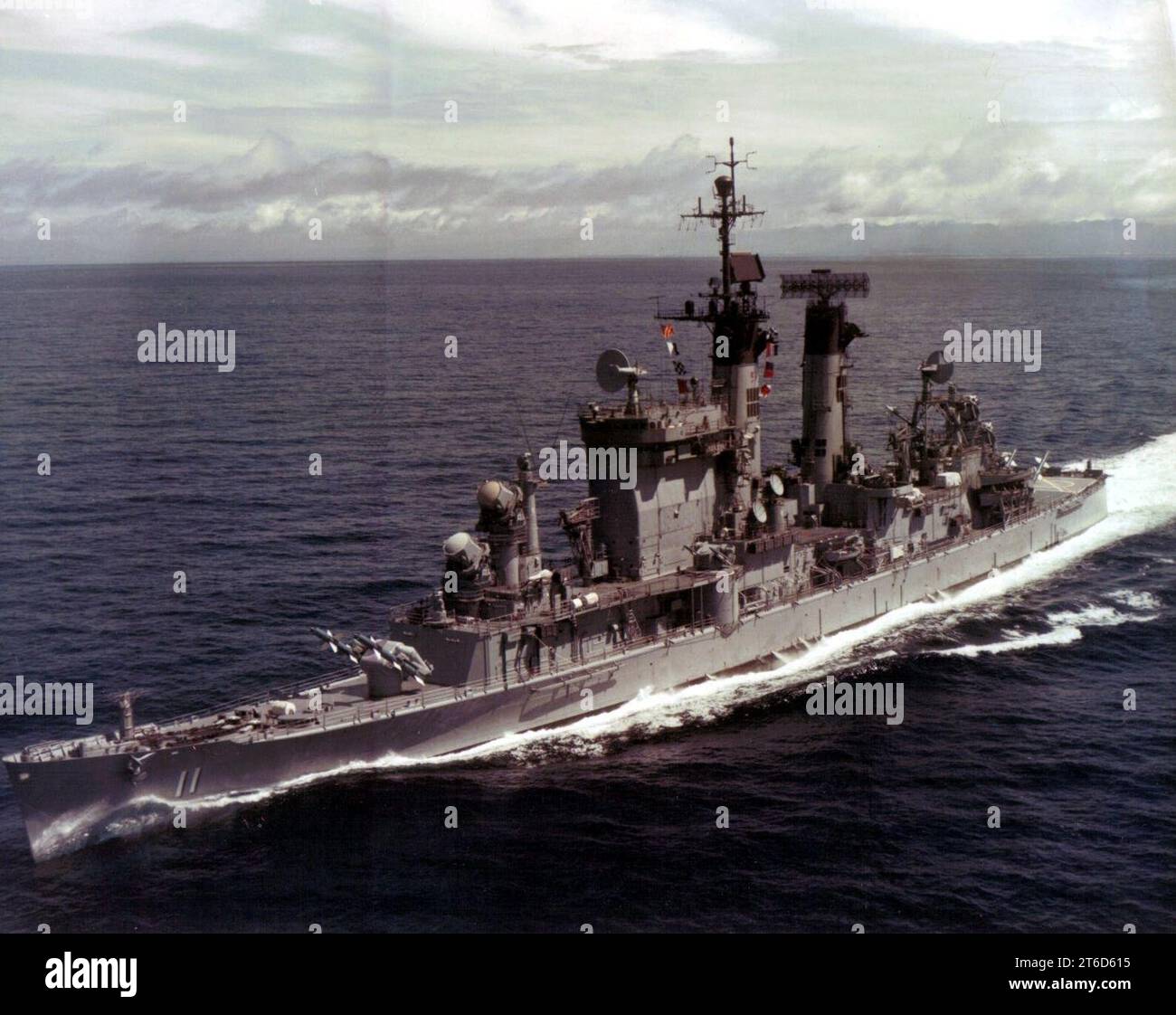 USS Chicago (CG-11) underway in early 1970s Stock Photo - Alamy