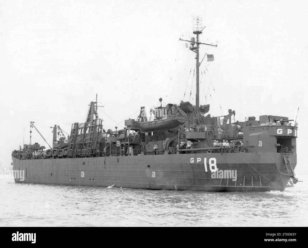 USS Chiron (AGP-18) on 19 September 1945 Stock Photo - Alamy