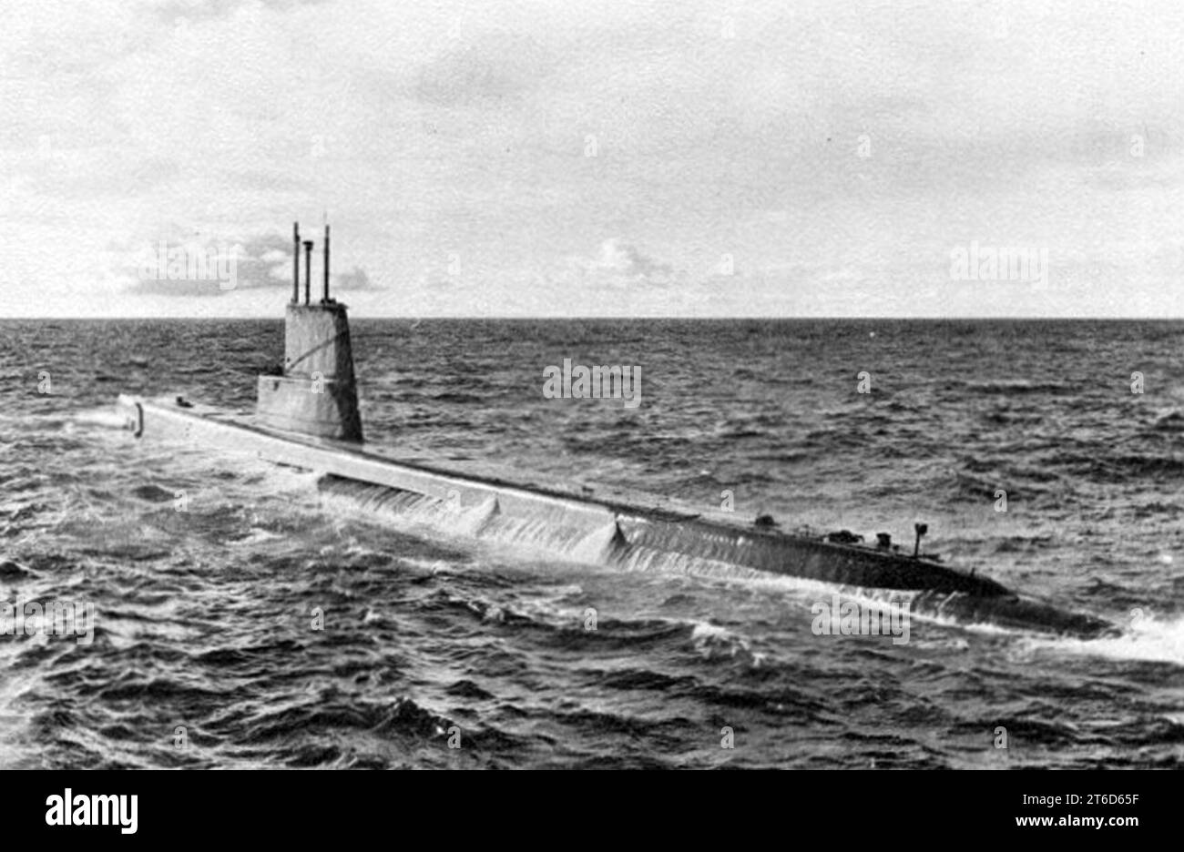USS Chopper (SS-342) off South America 1968 Stock Photo - Alamy