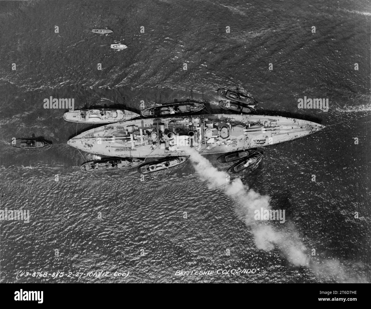 USS Colorado (BB-45) - NH 55272 Stock Photo - Alamy