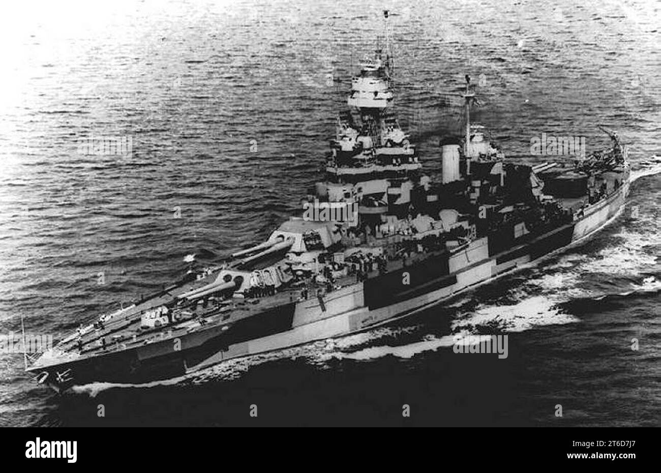 USS Colorado (BB-45), 1944 Stock Photo - Alamy