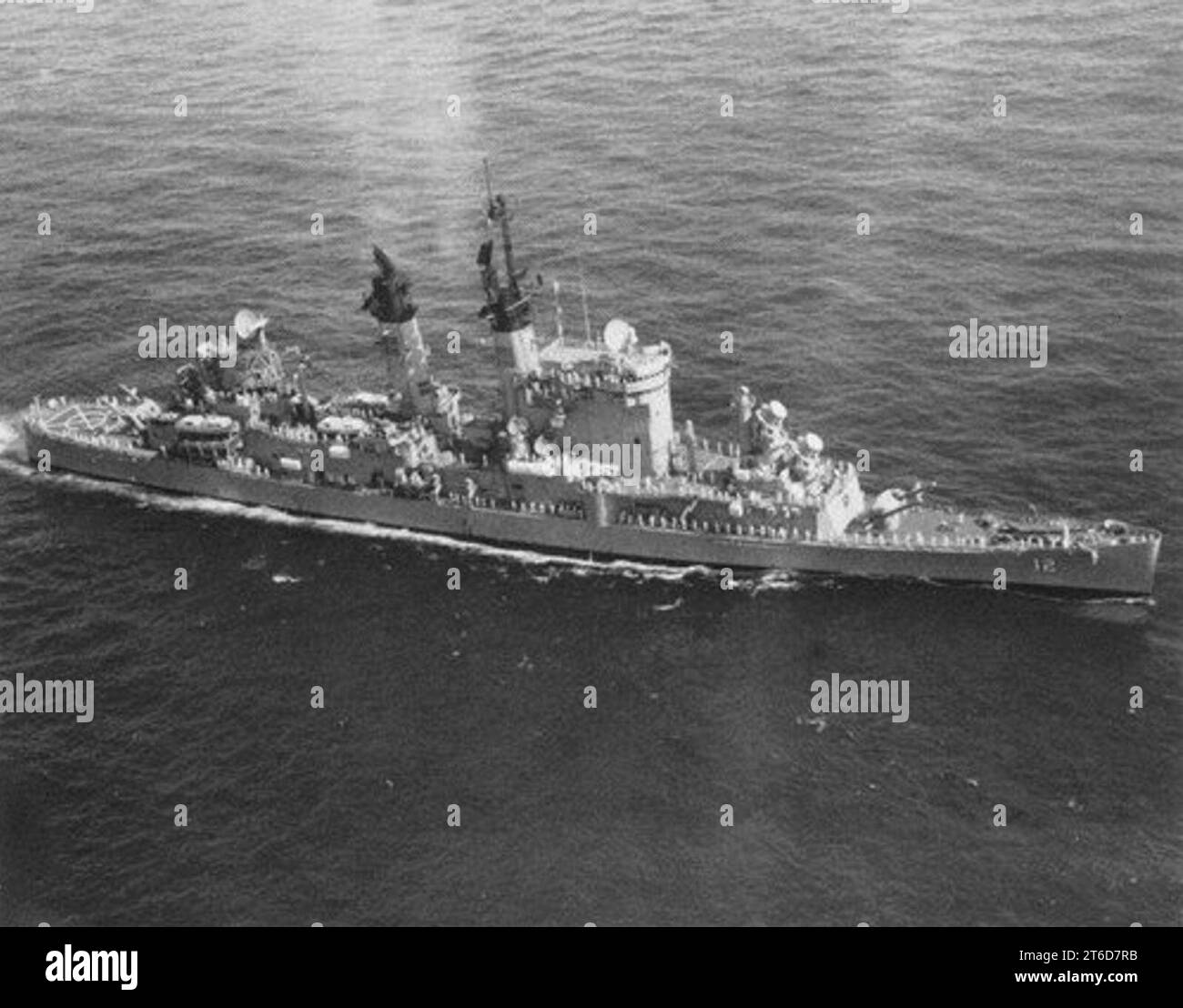 USS Columbus (CG-12) underway in June 1968 Stock Photo - Alamy