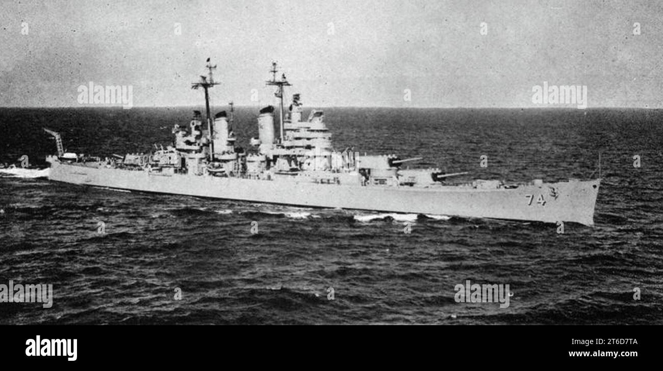 Uss columbus ca 74 hi-res stock photography and images - Alamy