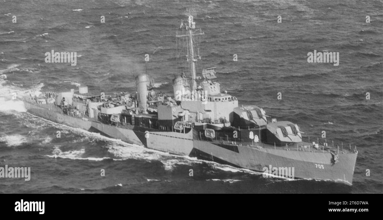 USS Compton (DD-705 Stock Photo - Alamy