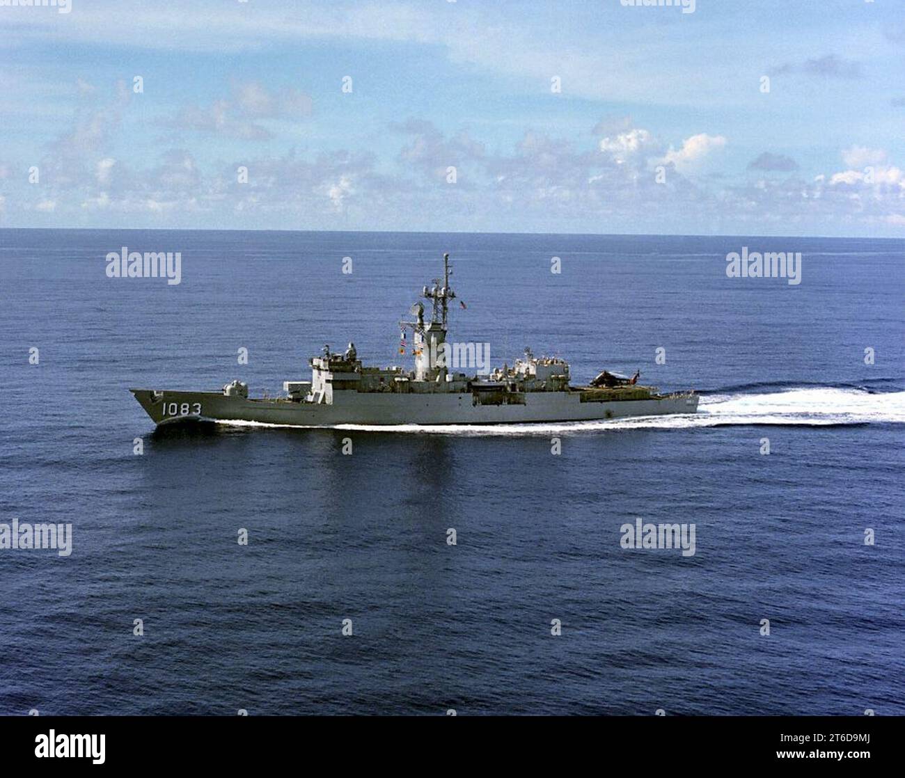 USS Cook (FF-1083) underway Stock Photo - Alamy