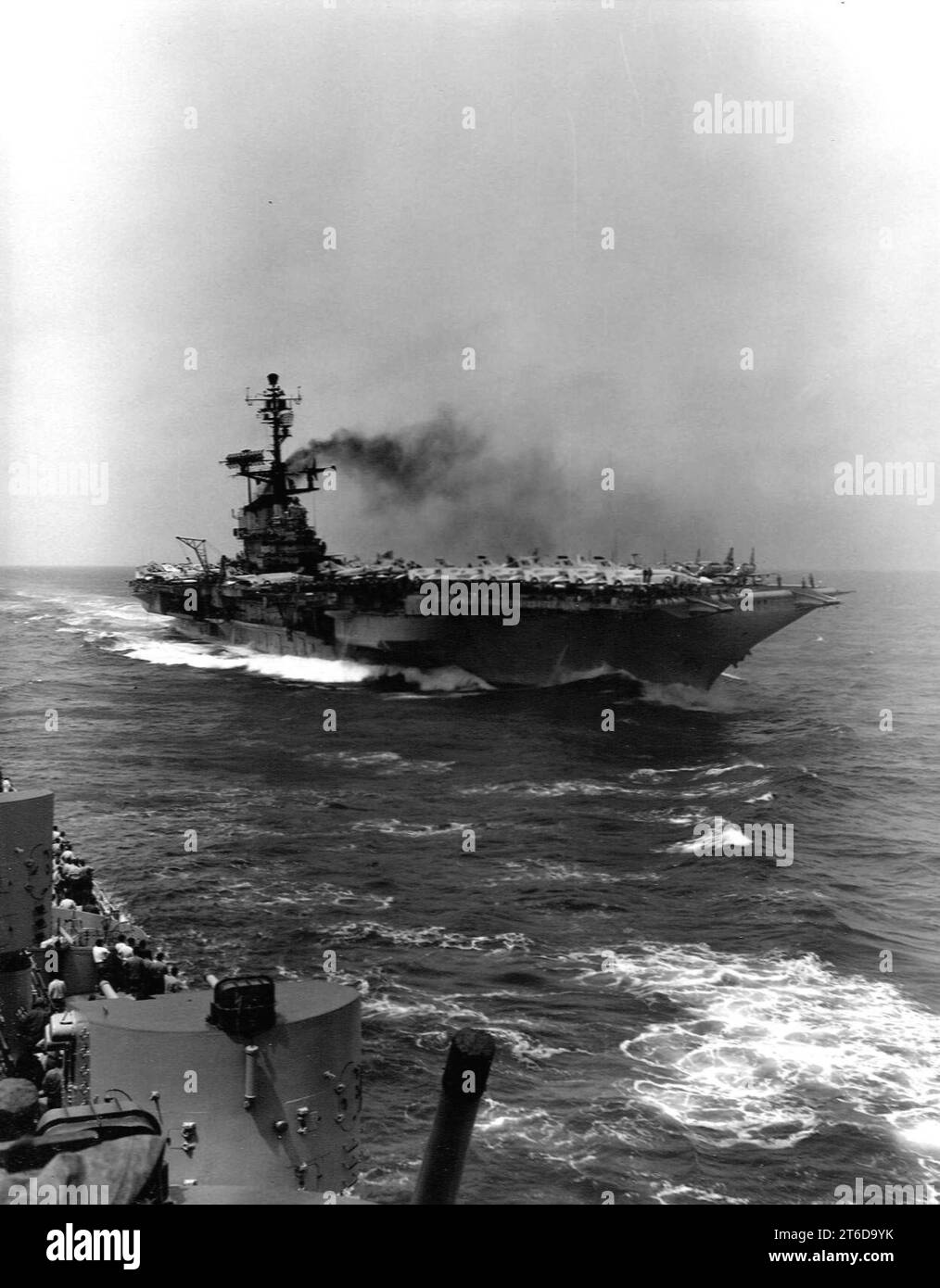 USS Coral Sea (CVA-43) off Vietnam in 1969 Stock Photo - Alamy