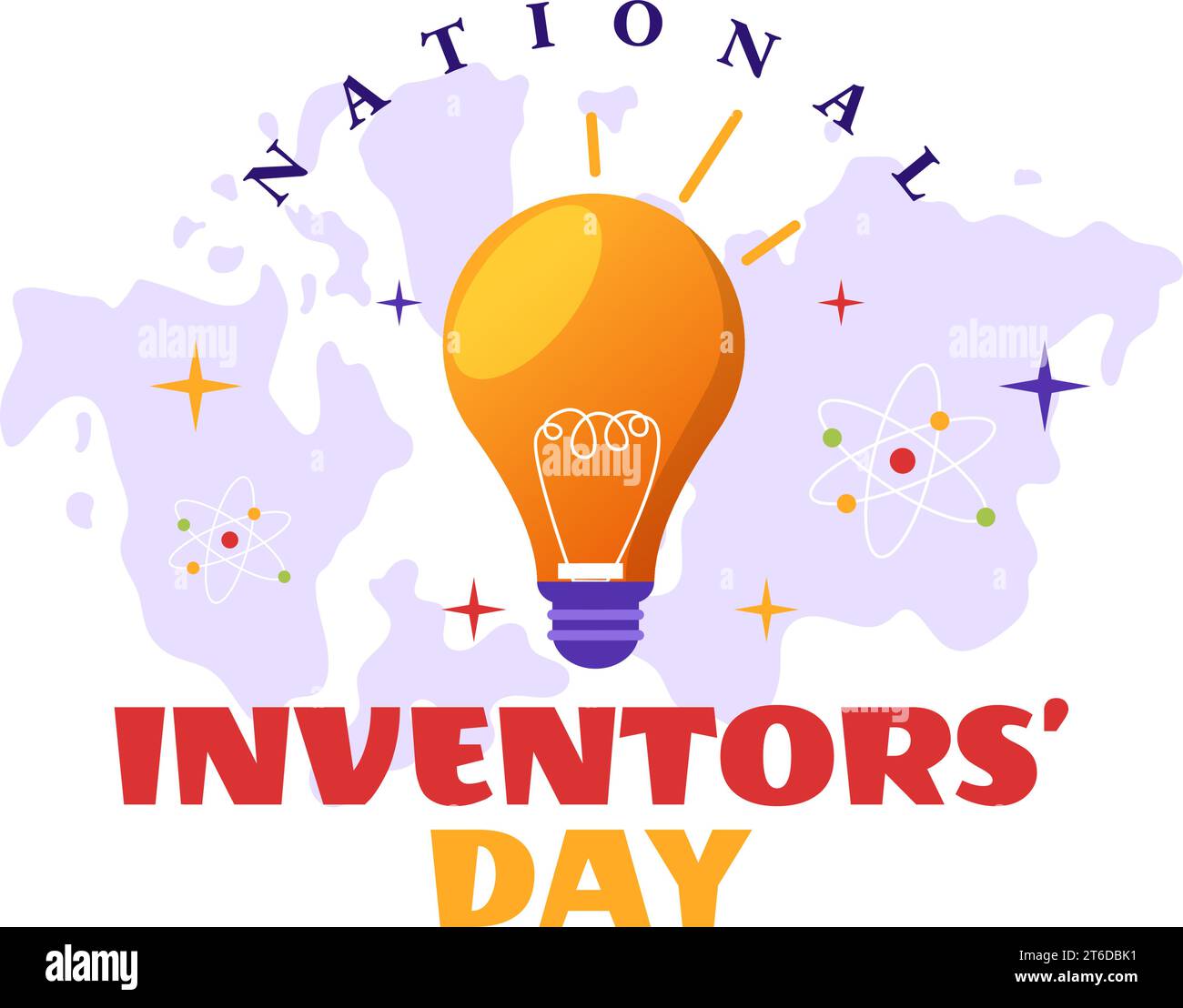 National Inventors Day Vector Illustration on February 11 Celebration ...