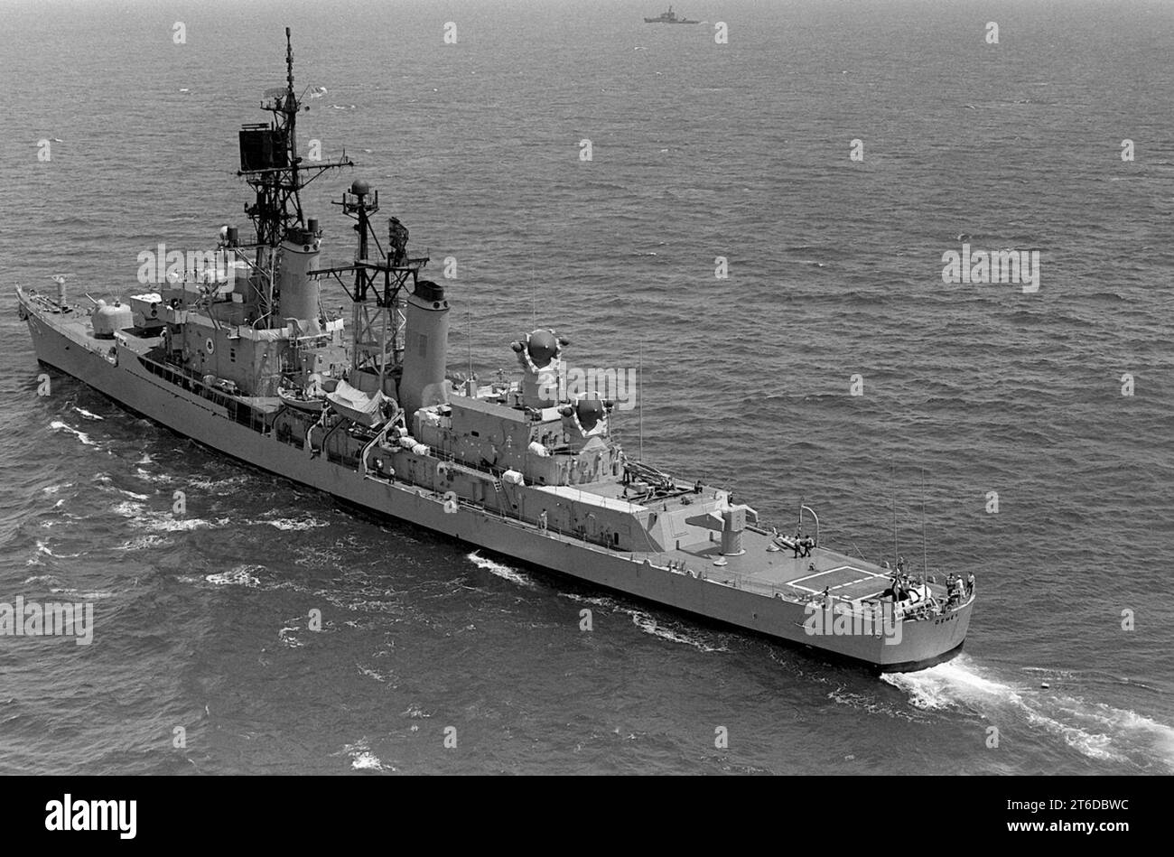 USS Dewey (DDG-45) aft view in 1979 Stock Photo - Alamy
