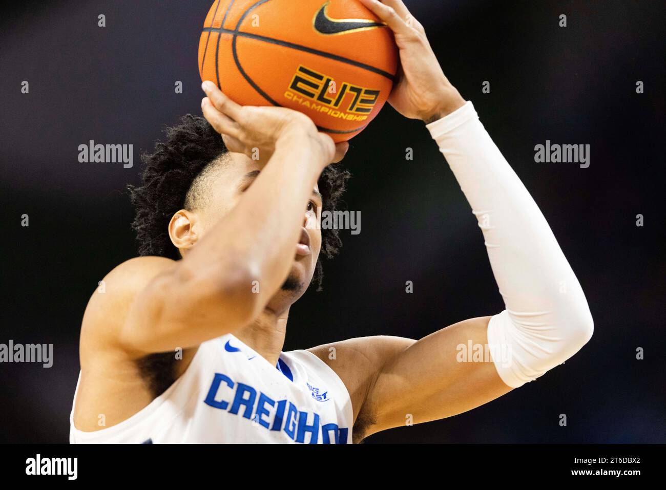 Creighton's Trey Alexander takes free throws against Florida A&M during ...