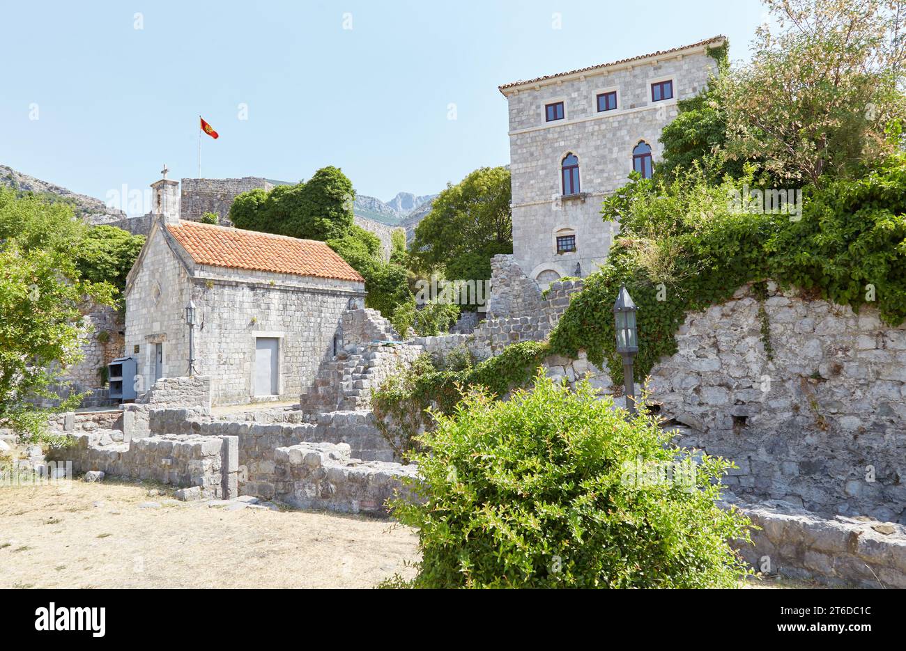 The haunting ruins of Stari Bar in southern Montenegro Stock Photo - Alamy