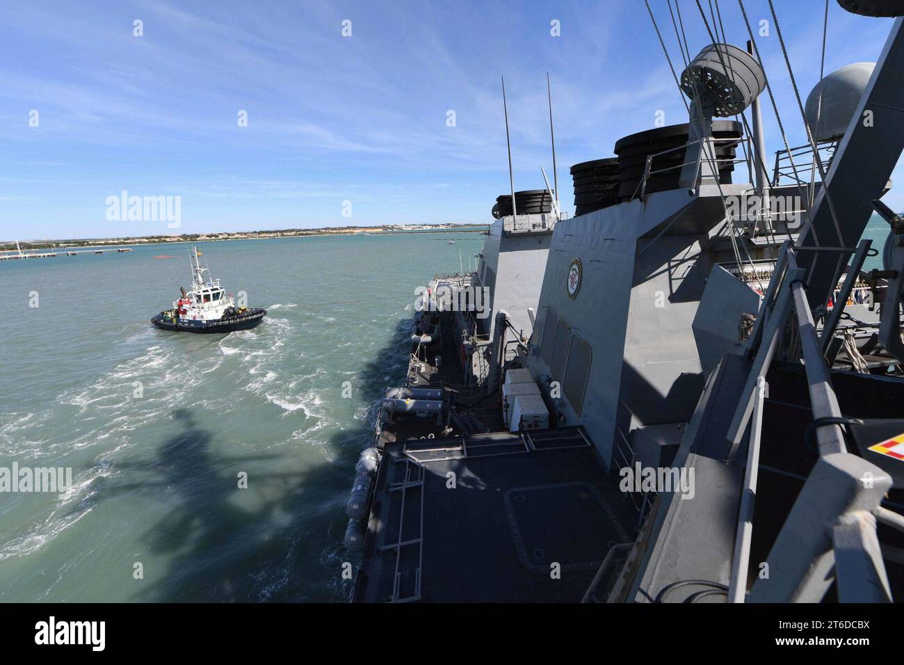 USS Donald Cook Conducting Naval Operations in the U.S. 6th Fleet ...