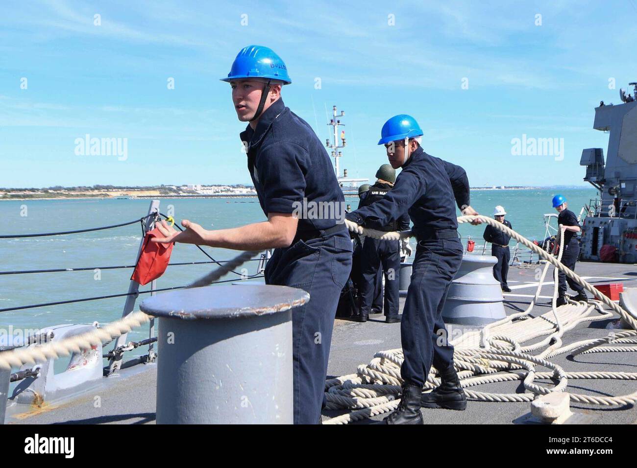 USS Donald Cook Conducting Naval Operations in the U.S. 6th Fleet ...