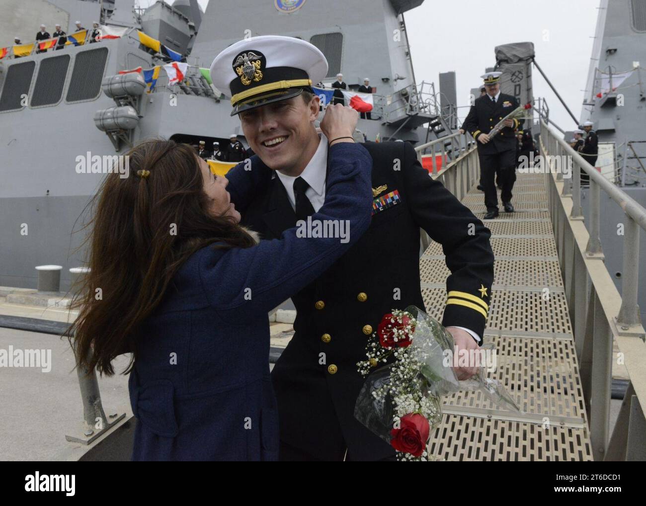 USS Donald Cook arrives in Rota, Spain Stock Photo - Alamy