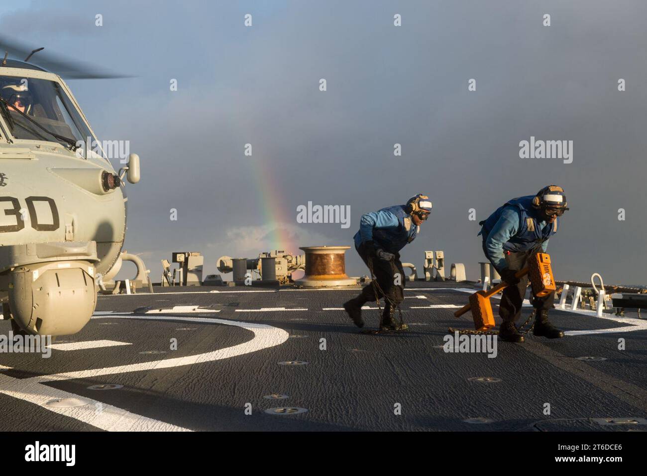 USS Donald Cook operations 150208 Stock Photo - Alamy