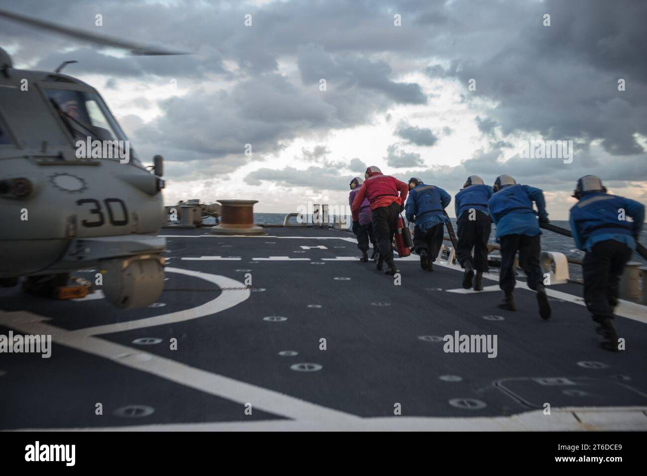USS Donald Cook operations 150208 Stock Photo - Alamy