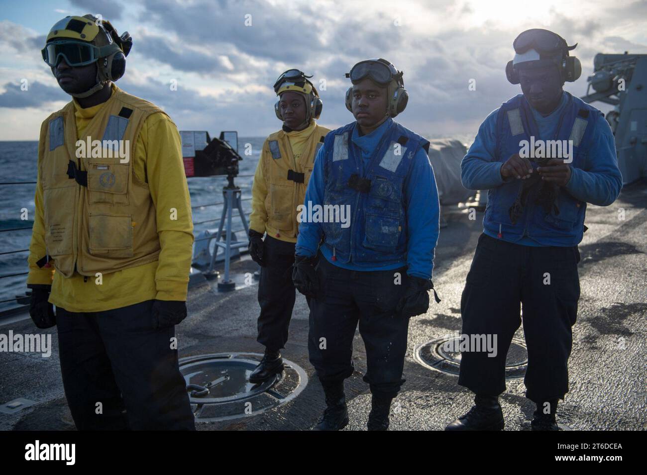 USS Donald Cook operations 150208 Stock Photo - Alamy