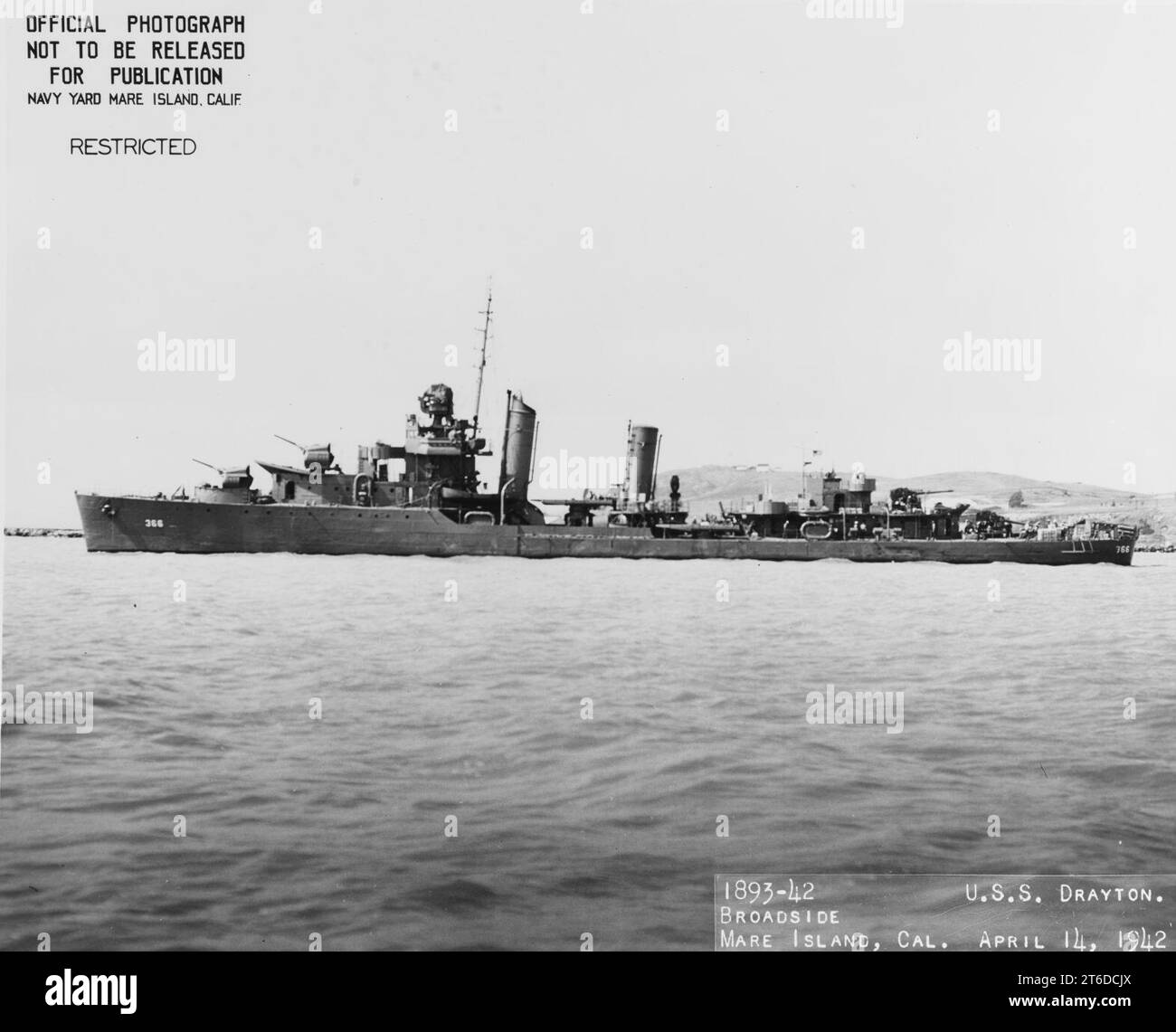 Uss drayton hi-res stock photography and images - Alamy