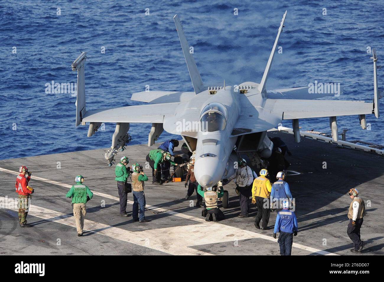 USS Dwight D. Eisenhower activity 120328 Stock Photo - Alamy