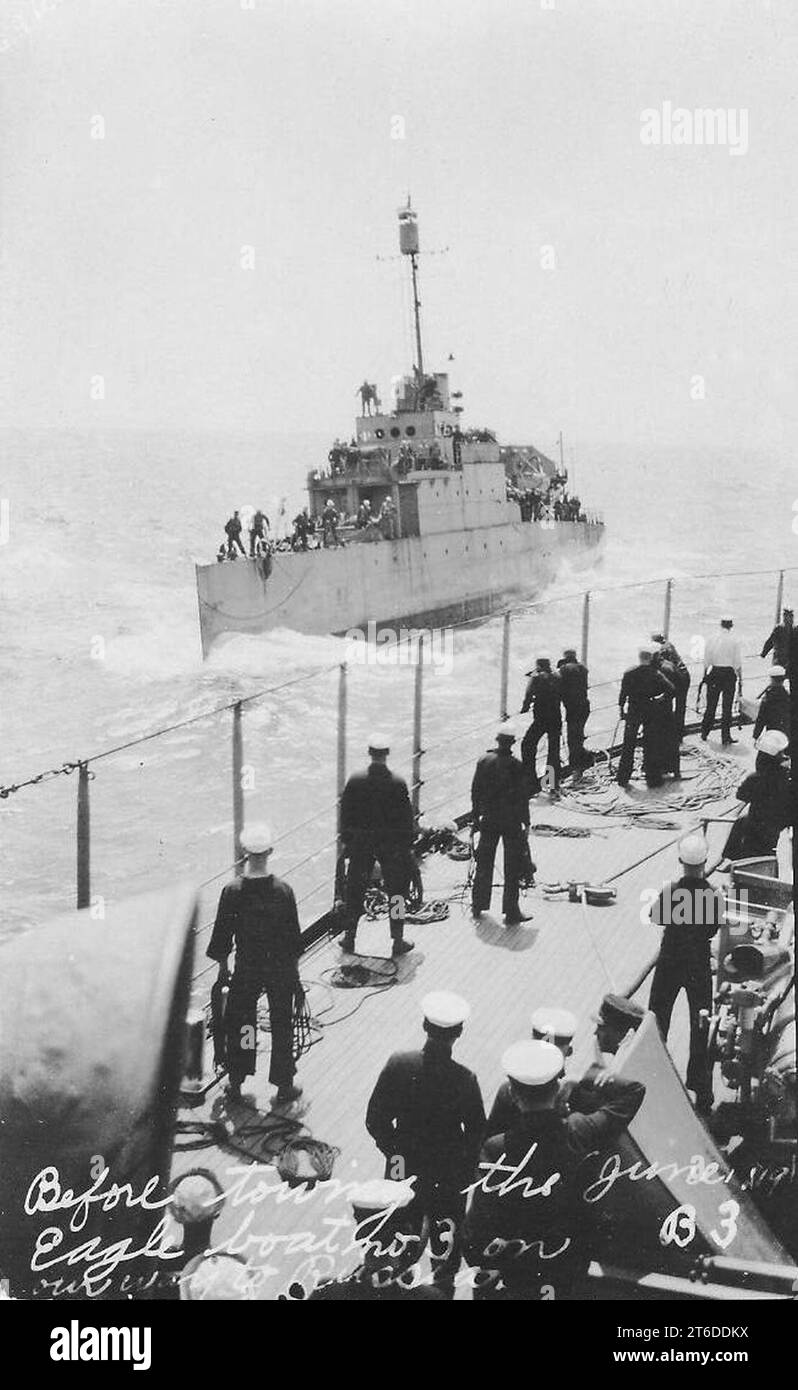 USS Eagle No. 3 at Archangel Russia 1919 Stock Photo - Alamy
