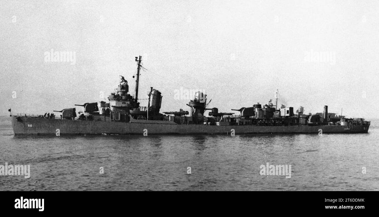 USS Eaton (DD-510) on 5 February 1943 Stock Photo - Alamy
