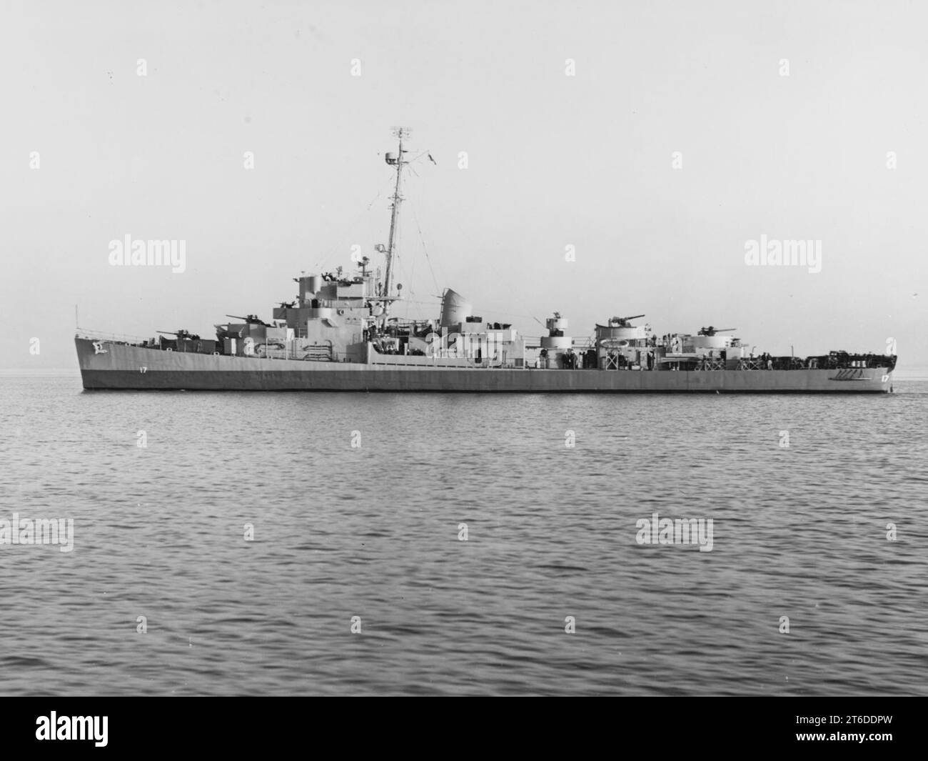 USS Edward C. Daly (DE-17) off the Mare Island Naval Shipyard, 26 ...