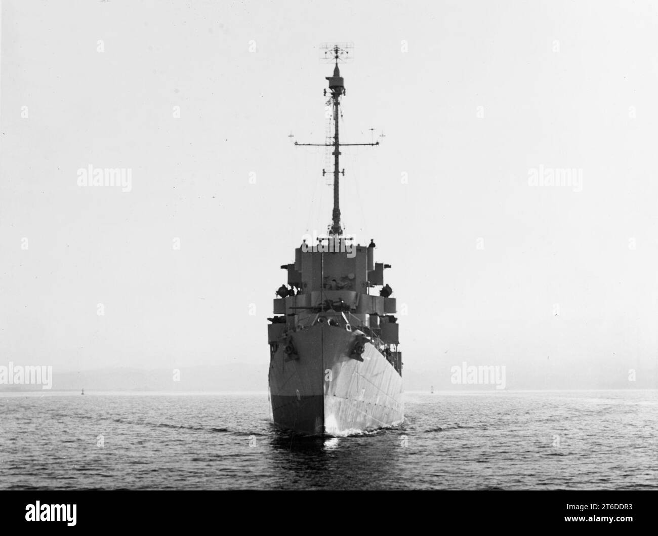 USS Edward C. Daly (DE-17) off the Mare Island Naval Shipyard on 26 ...
