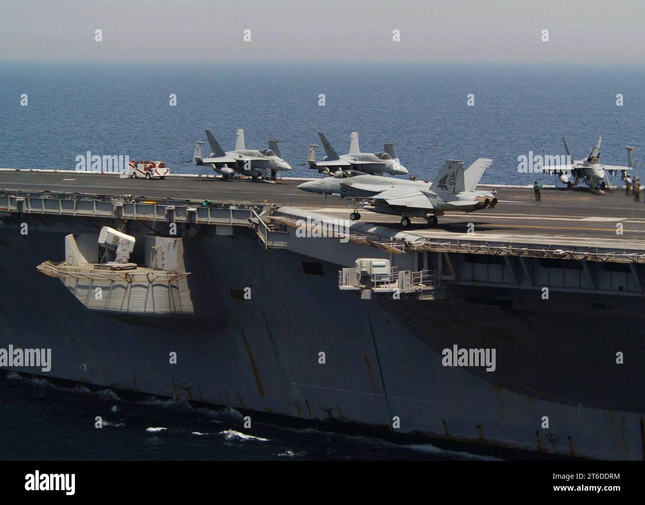 USS Eisenhower conducts Maritime Security Operations Stock Photo - Alamy