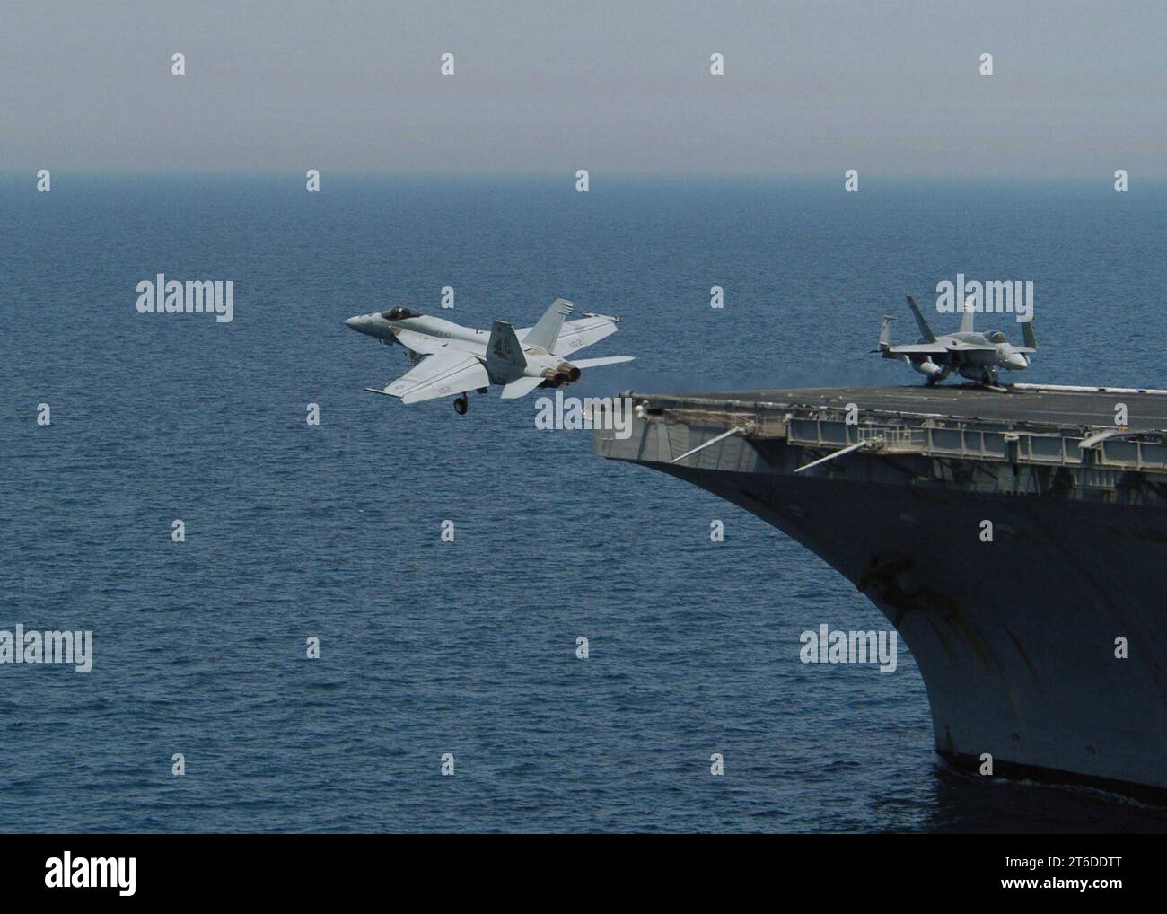 USS Eisenhower conducts Maritime Security Operations Stock Photo - Alamy