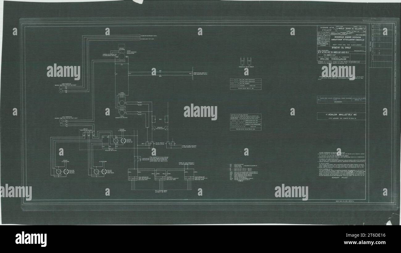 Vintage electrical schematic hi-res stock photography and images - Alamy