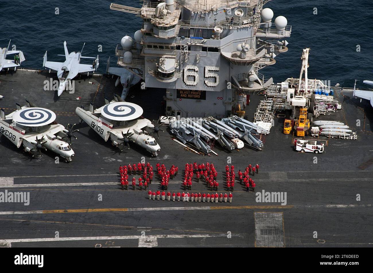 USS Enterprise action 120621 Stock Photo - Alamy