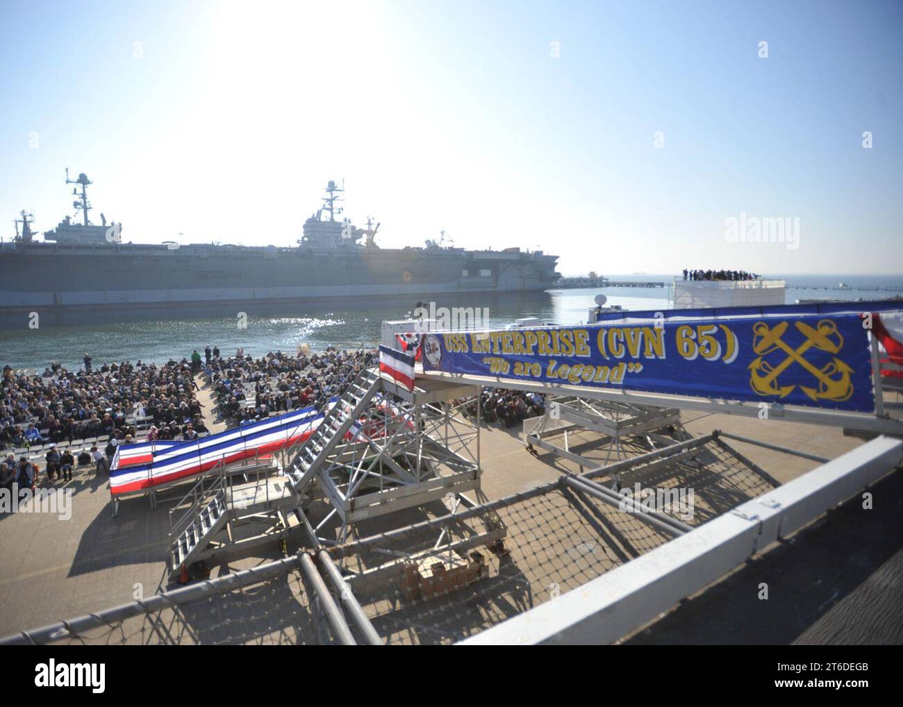 USS Enterprise is inactivated after 51 years of service. (8241546340 ...