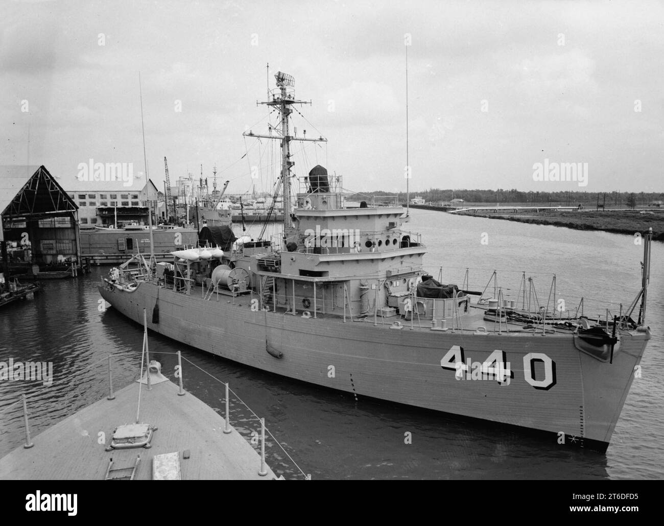 USS Exploit (MSO-440) in May 1954 Stock Photo - Alamy