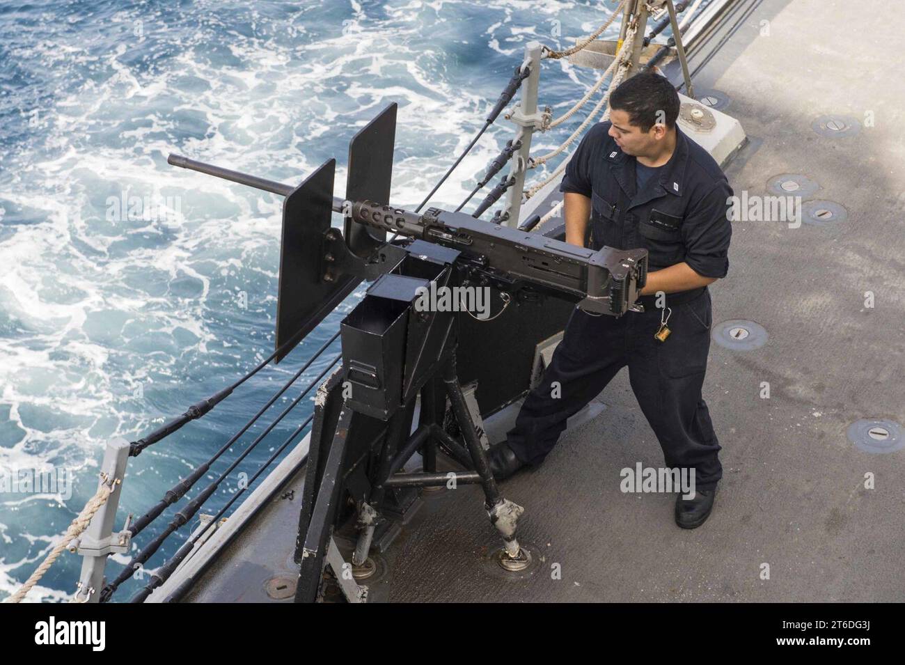 USS Farragut daily operations 150529 Stock Photo - Alamy