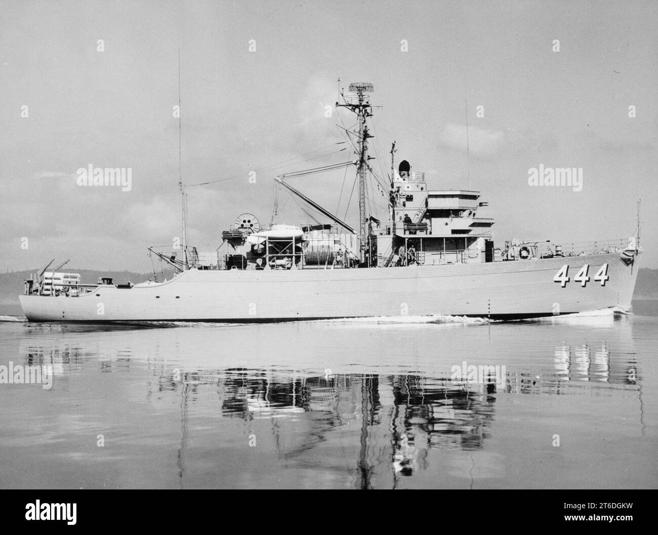 USS Firm (MSO-444) underway in 1954 Stock Photo - Alamy