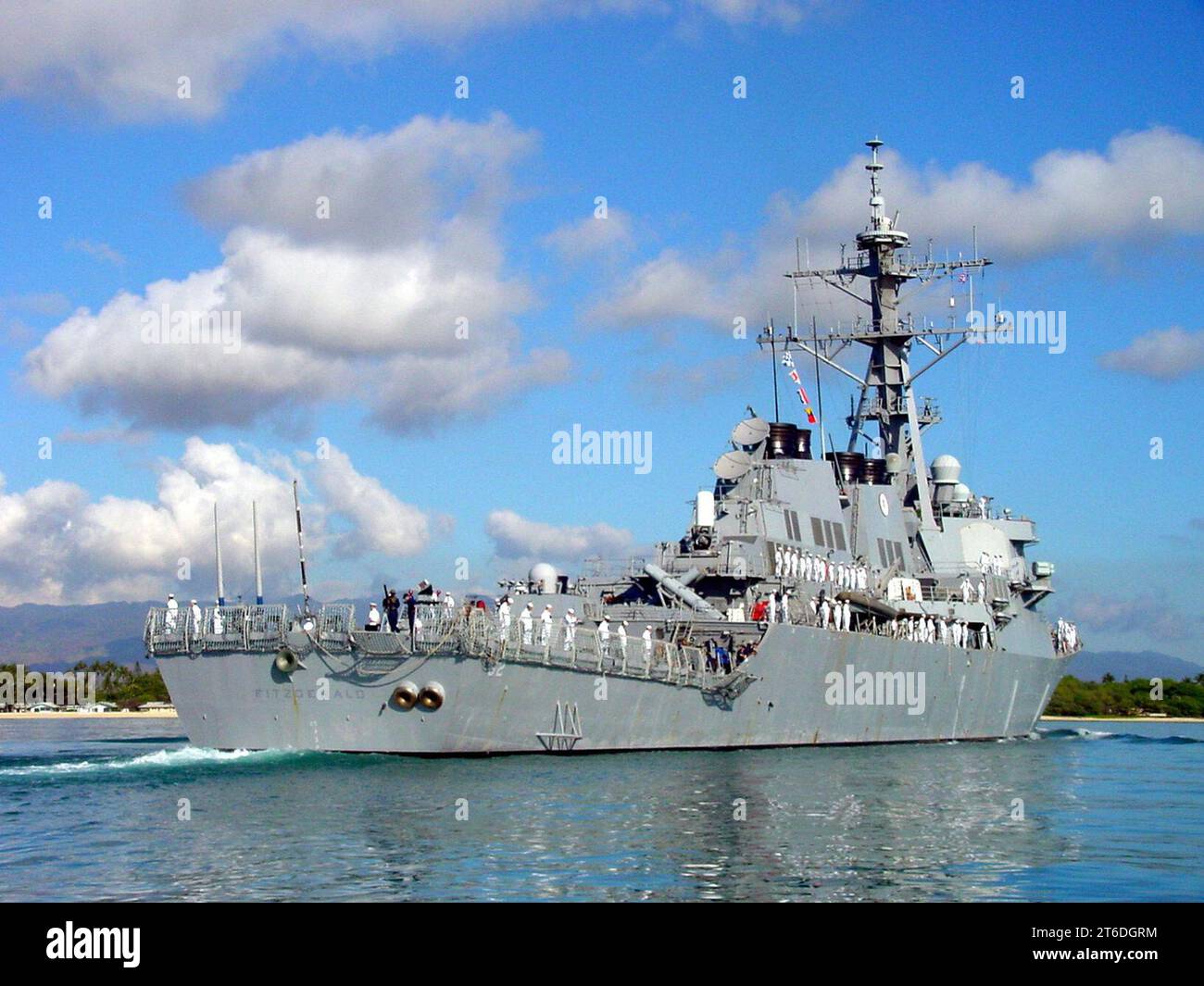 USS Fitzgerald DDG-62 Stock Photo - Alamy
