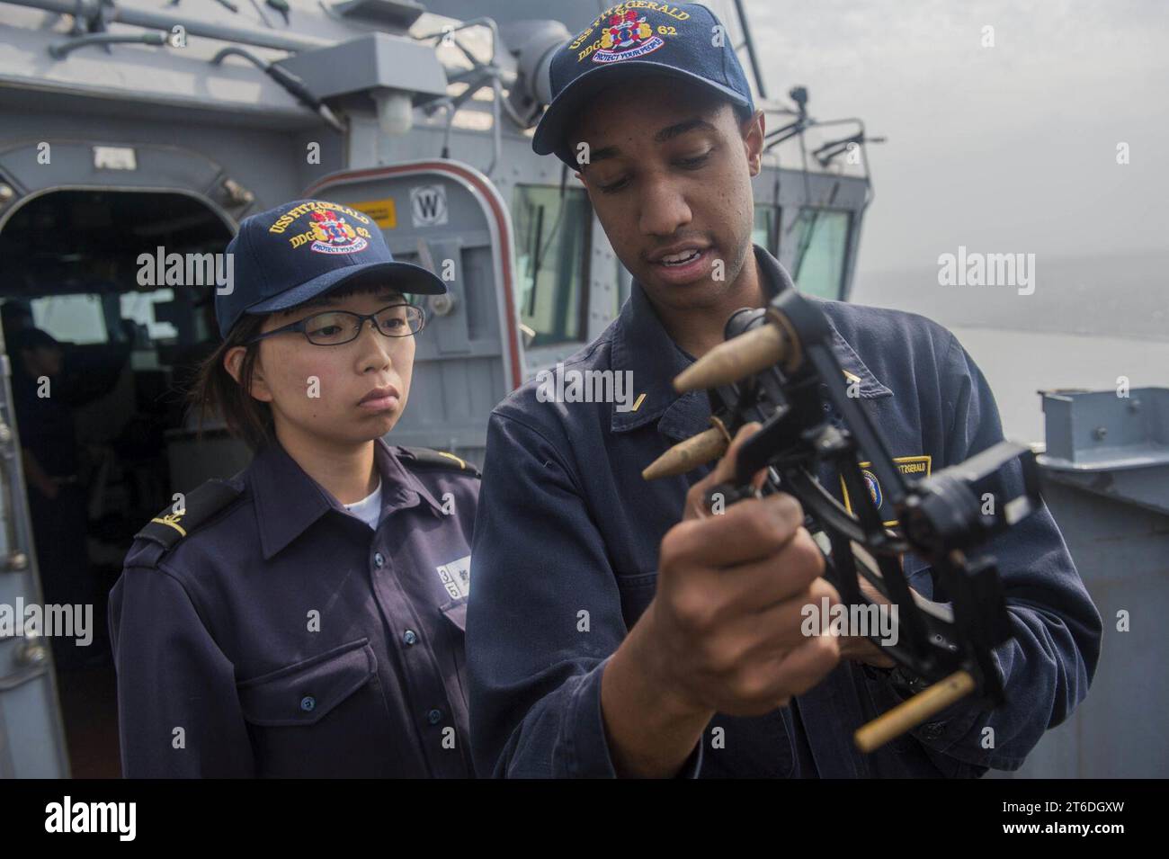 USS Fitzgerald operations 150613 Stock Photo - Alamy