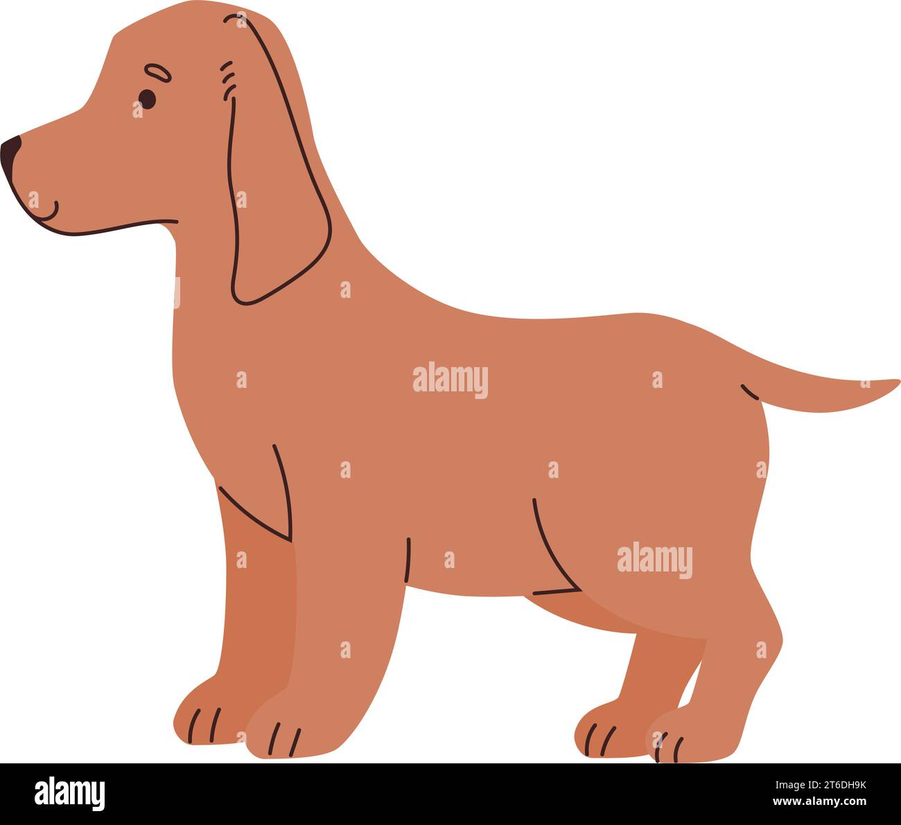 dog small cartoon Stock Vector Image & Art - Alamy