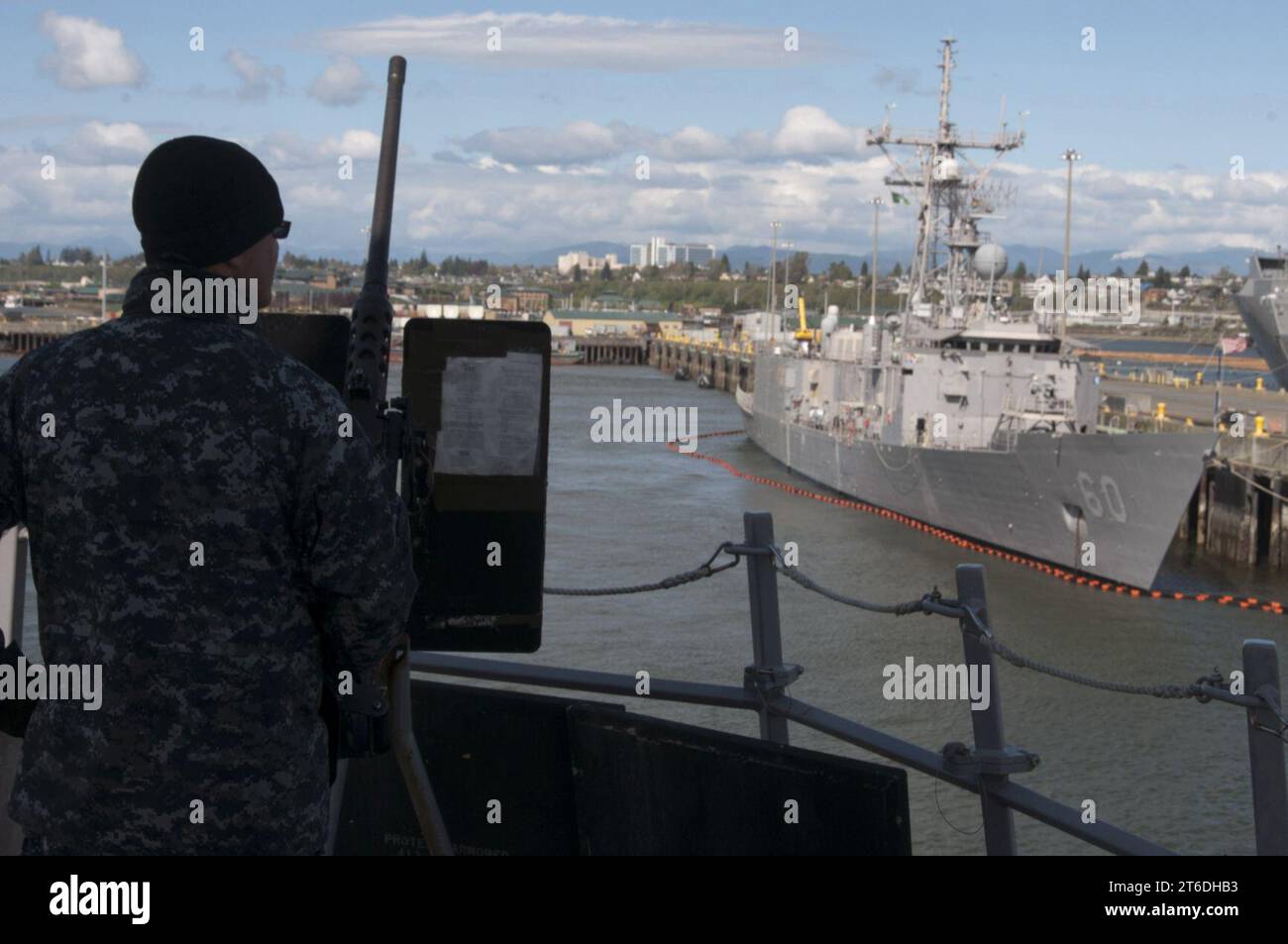USS Ford departure 130429 Stock Photo - Alamy