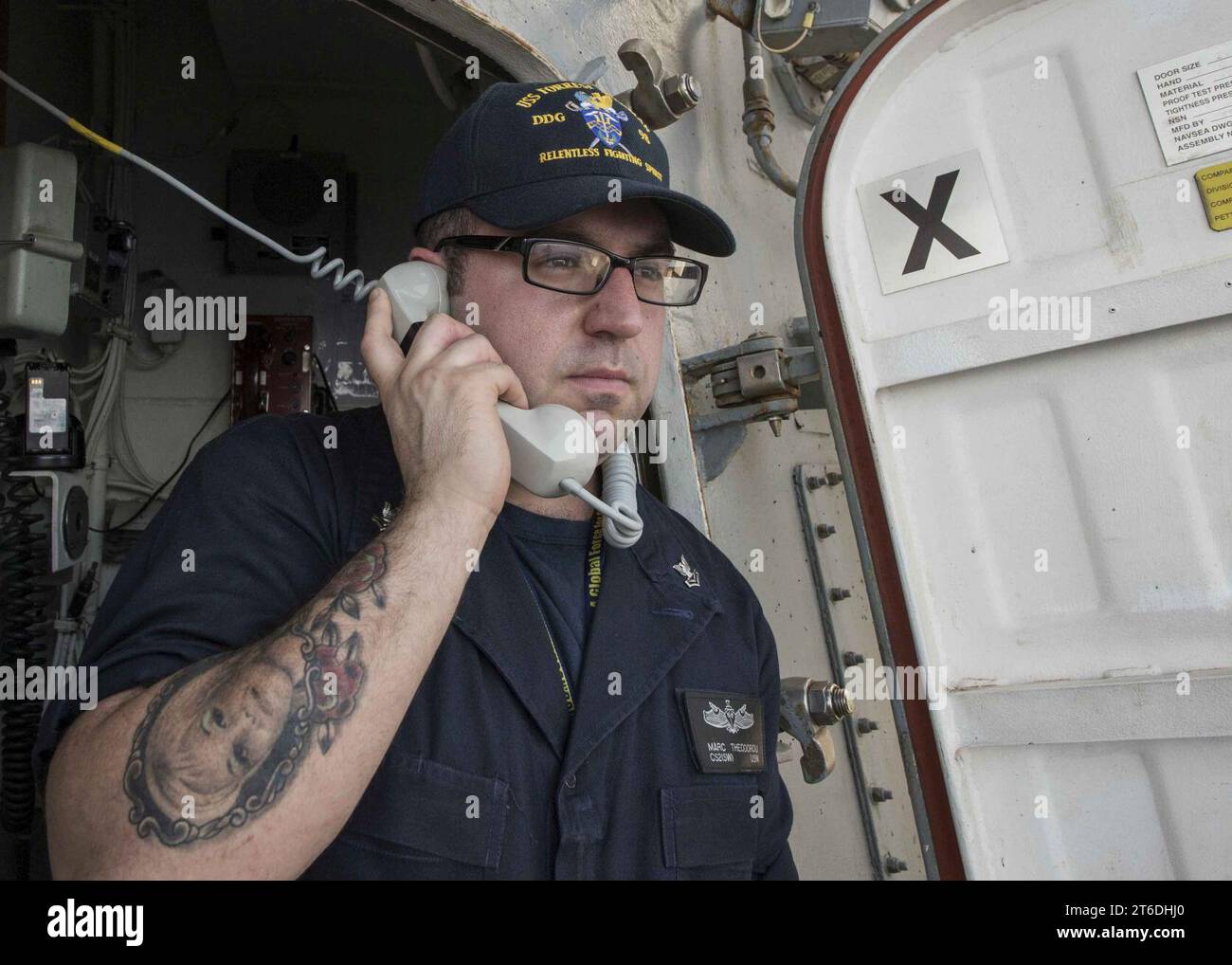 USS Forrest Sherman (DDG 98) 150518 Stock Photo - Alamy