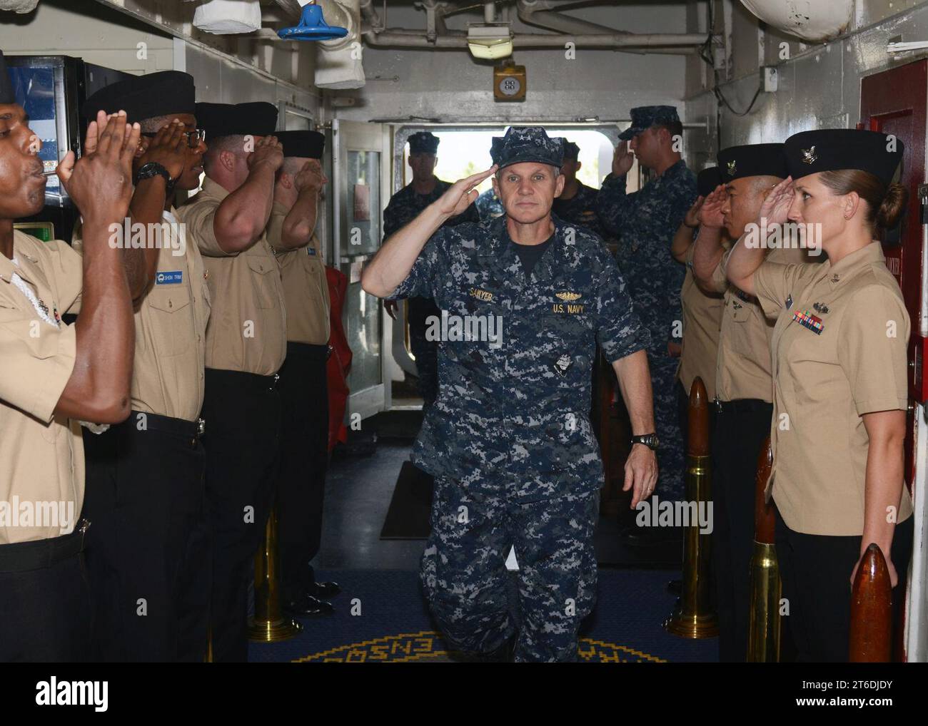 USS Frank Cable 131101 Stock Photo - Alamy