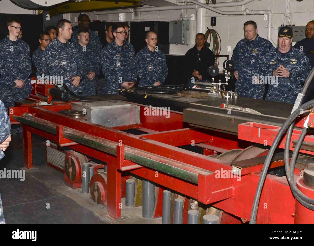 USS Frank Cable action 150310 Stock Photo - Alamy