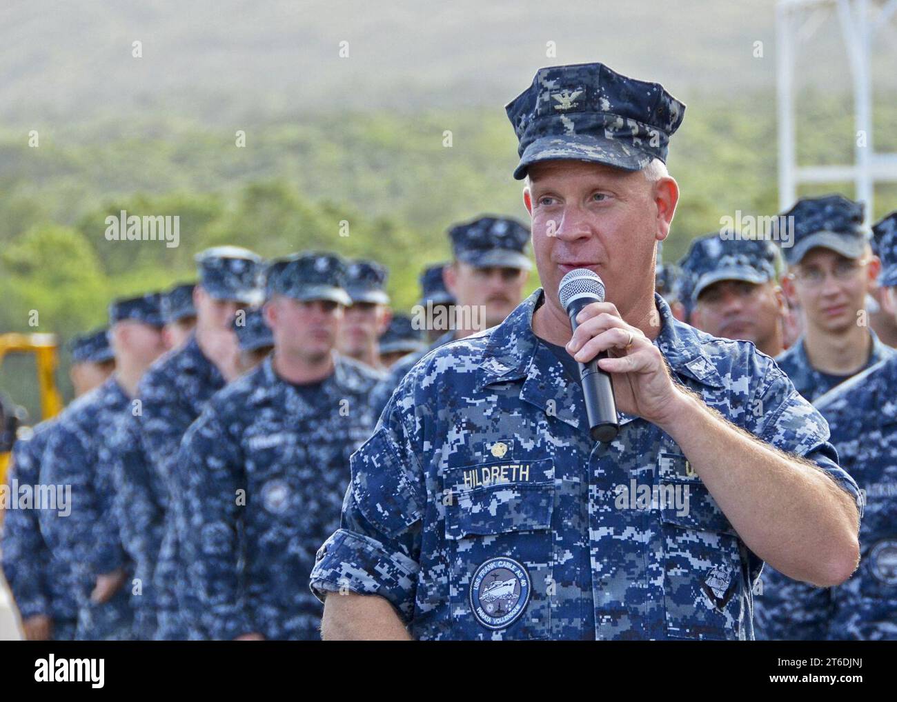 USS Frank Cable operations 131101 Stock Photo - Alamy