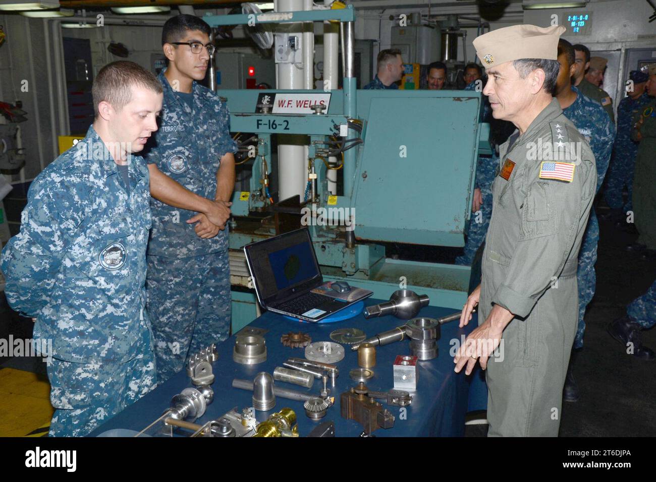 USS Frank Cable tour 131209 Stock Photo - Alamy