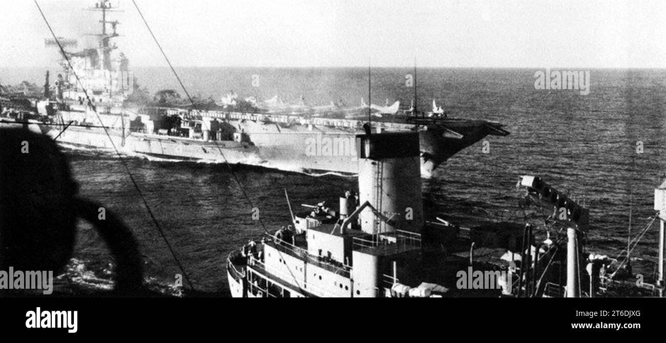 Uss franklin roosevelt Black and White Stock Photos & Images - Alamy